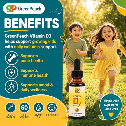 Organic vitamin D3 liquid for absorption