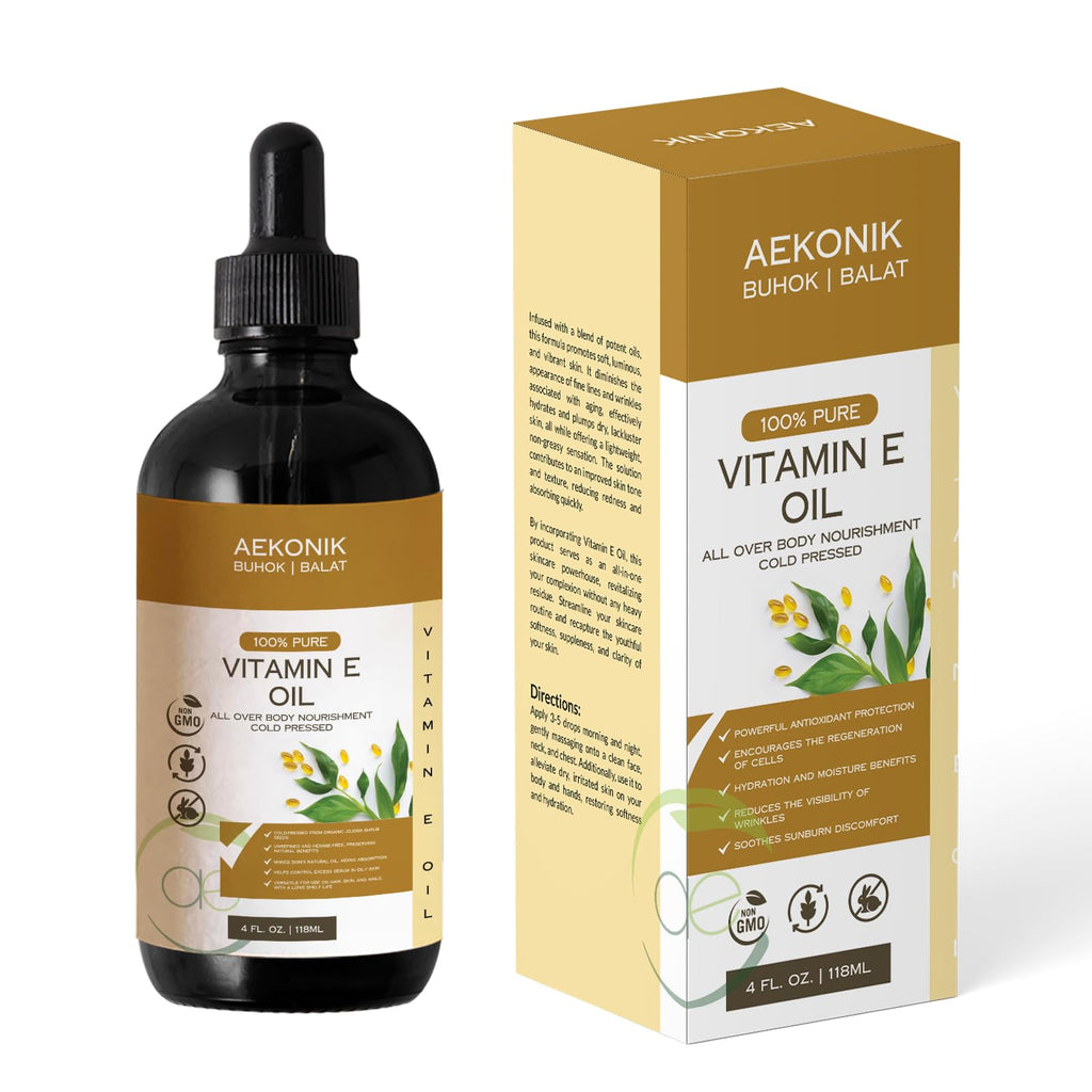 Organic Vitamin E oil for skin