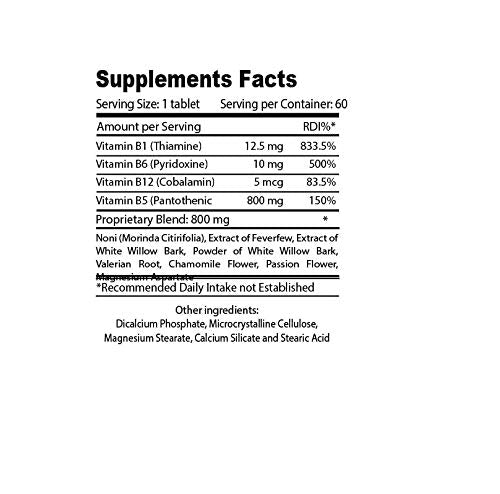 organic vitamin supplement for stress relief