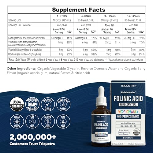 Organic vitamins for active children