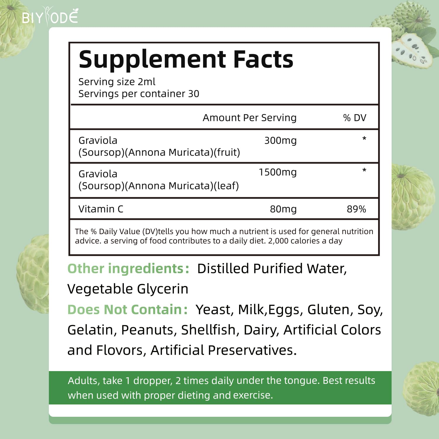 Organic vitamins for daily nutrition
