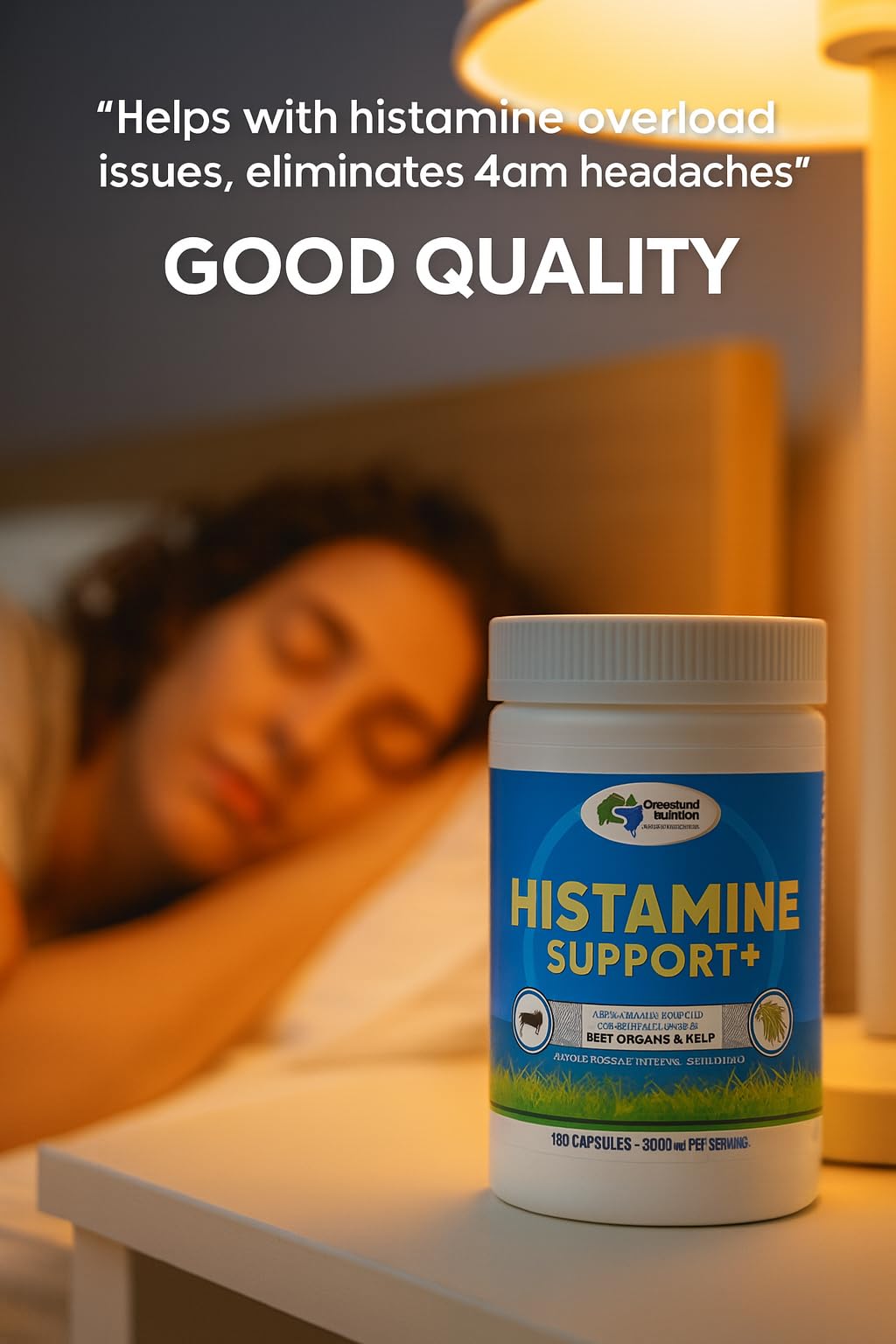 organic vitamins for histamine intolerance
