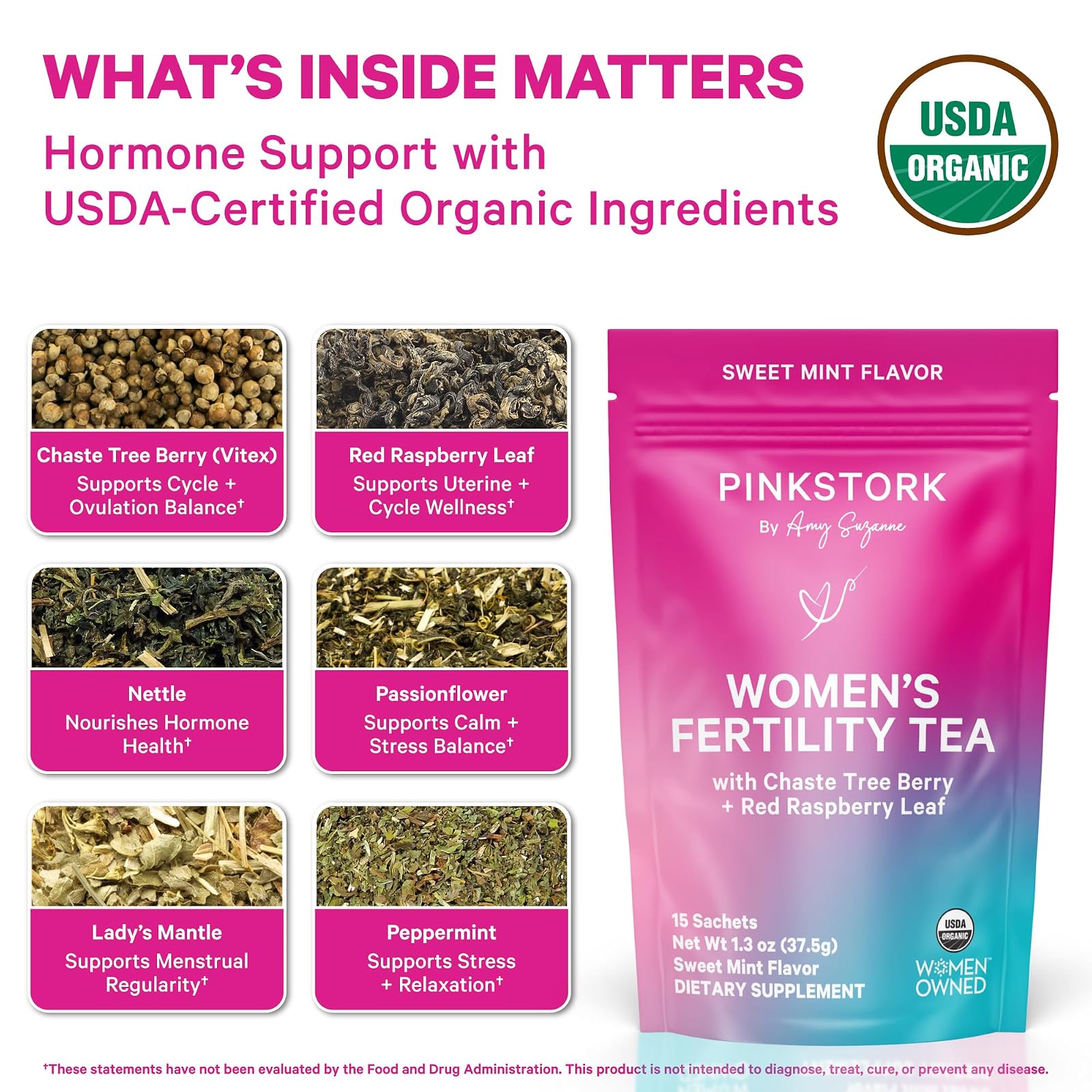 Organic Vitex for cycle support