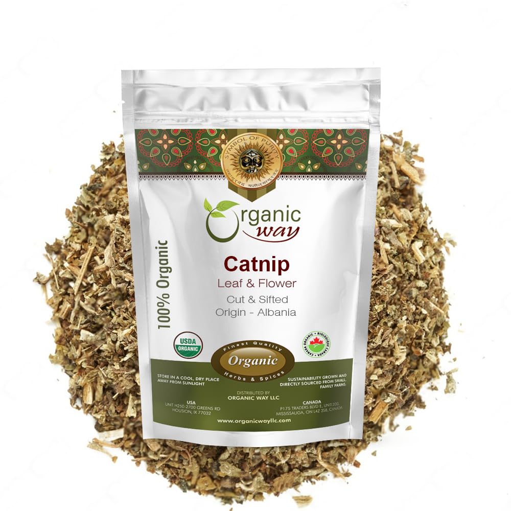Organic Way catnip leaf benefits