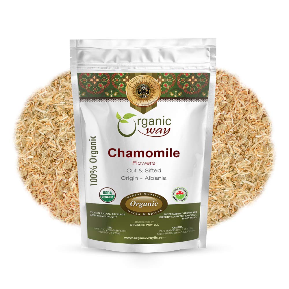 Organic Way chamomile flowers loose tea