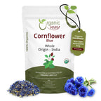 Organic Way cornflower blue herbal tea