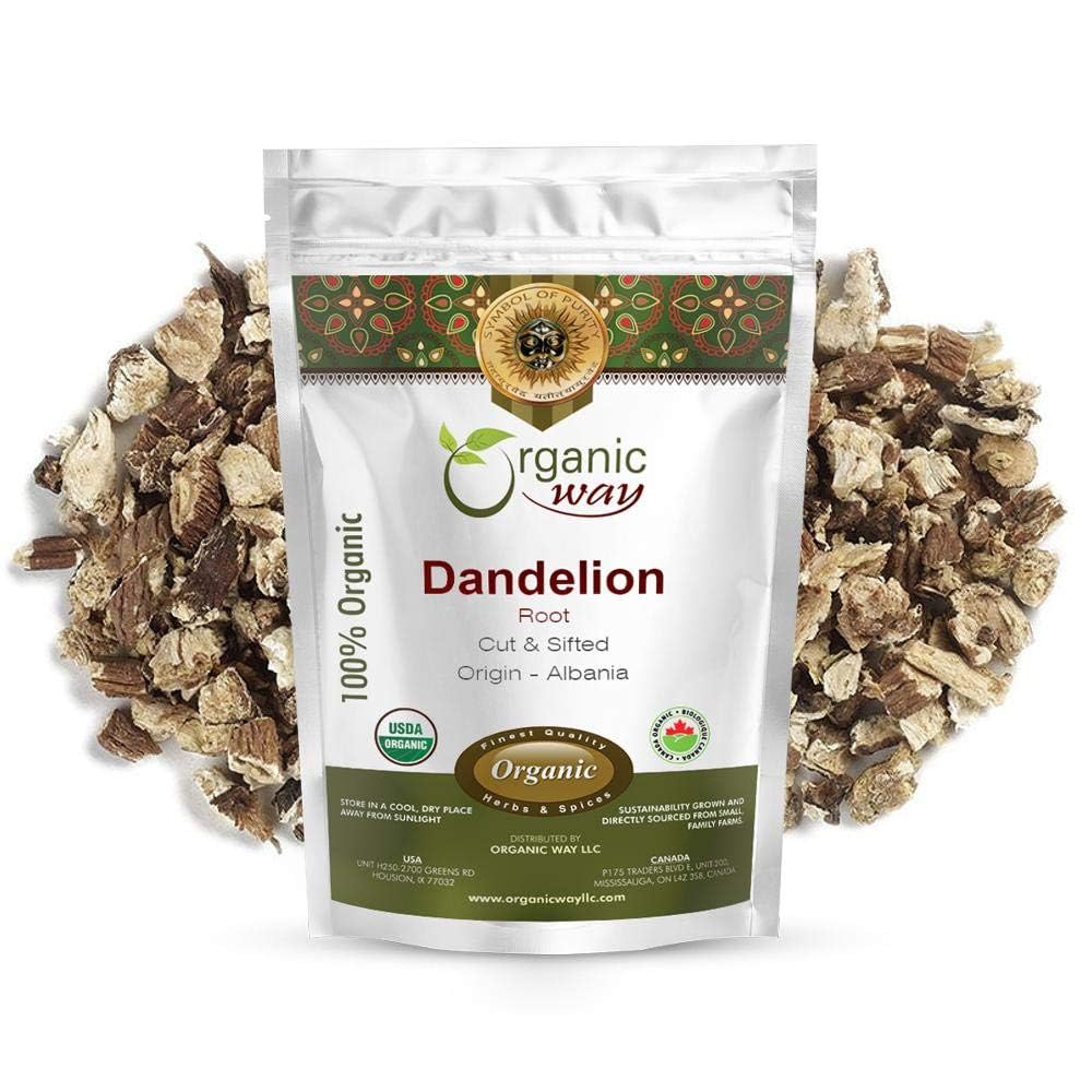 Organic Way dandelion root herbal tea