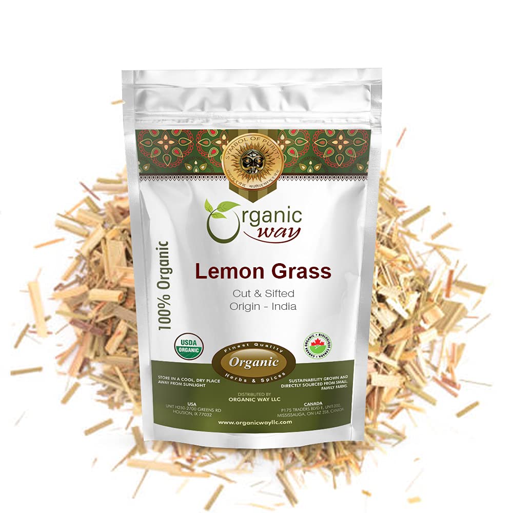Organic Way dried lemongrass tea