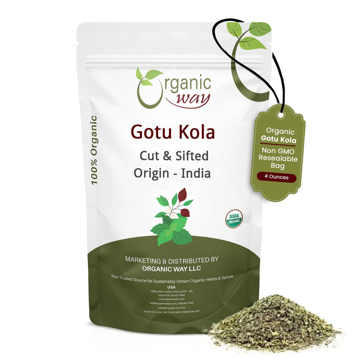 Organic Way Gotu Kola herbal tea