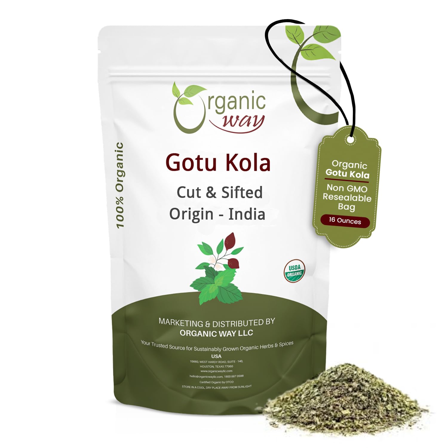 Organic Way Gotu Kola herbal tea