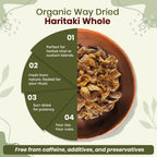 Organic Way Haritaki herbal tea loose leaf