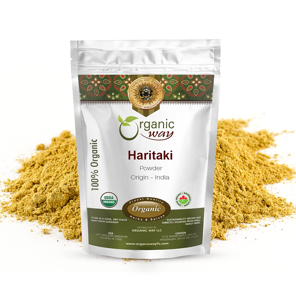 Organic Way Haritaki Powder for digestion
