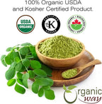 Organic Way Moringa Leaf for detox
