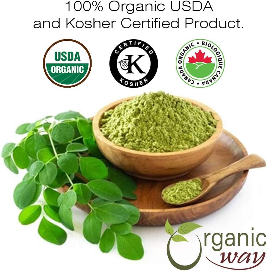 Organic Way Moringa Leaf for detox
