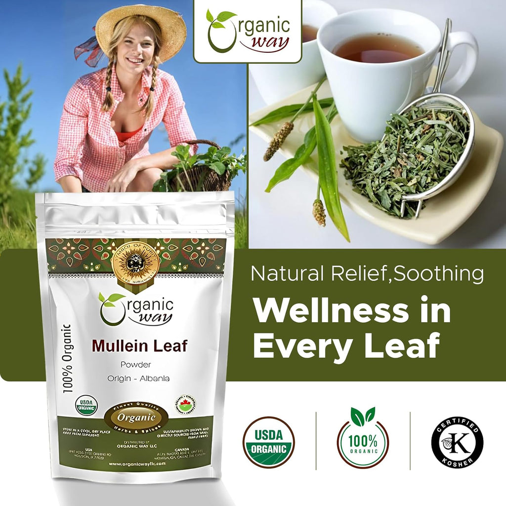 organic way mullein for wellness