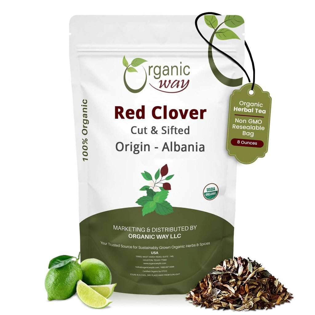 Organic Way red clover herbal tea