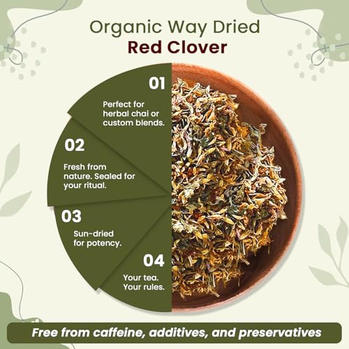 organic way red clover infusion
