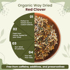 organic way red clover infusion