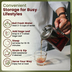 organic way sage leaf benefits