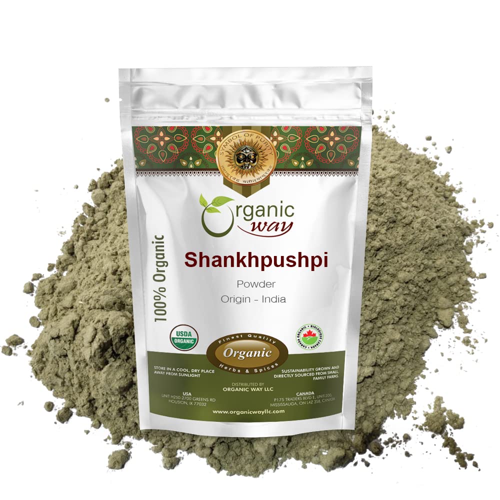 Organic Way Shankhpushpi herbal benefits
