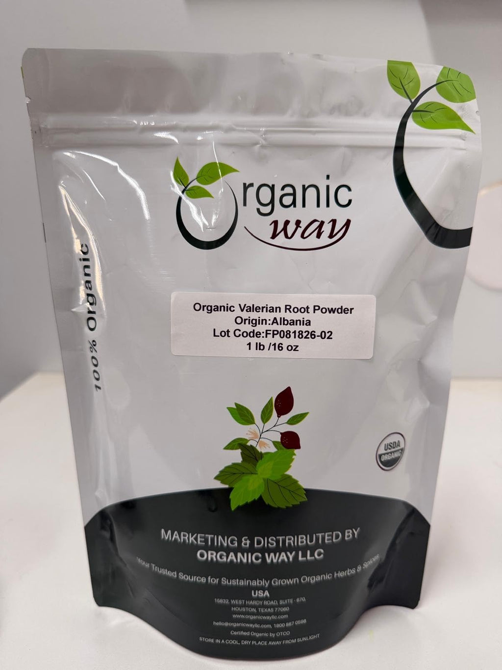 Organic Way valerian root tea benefits