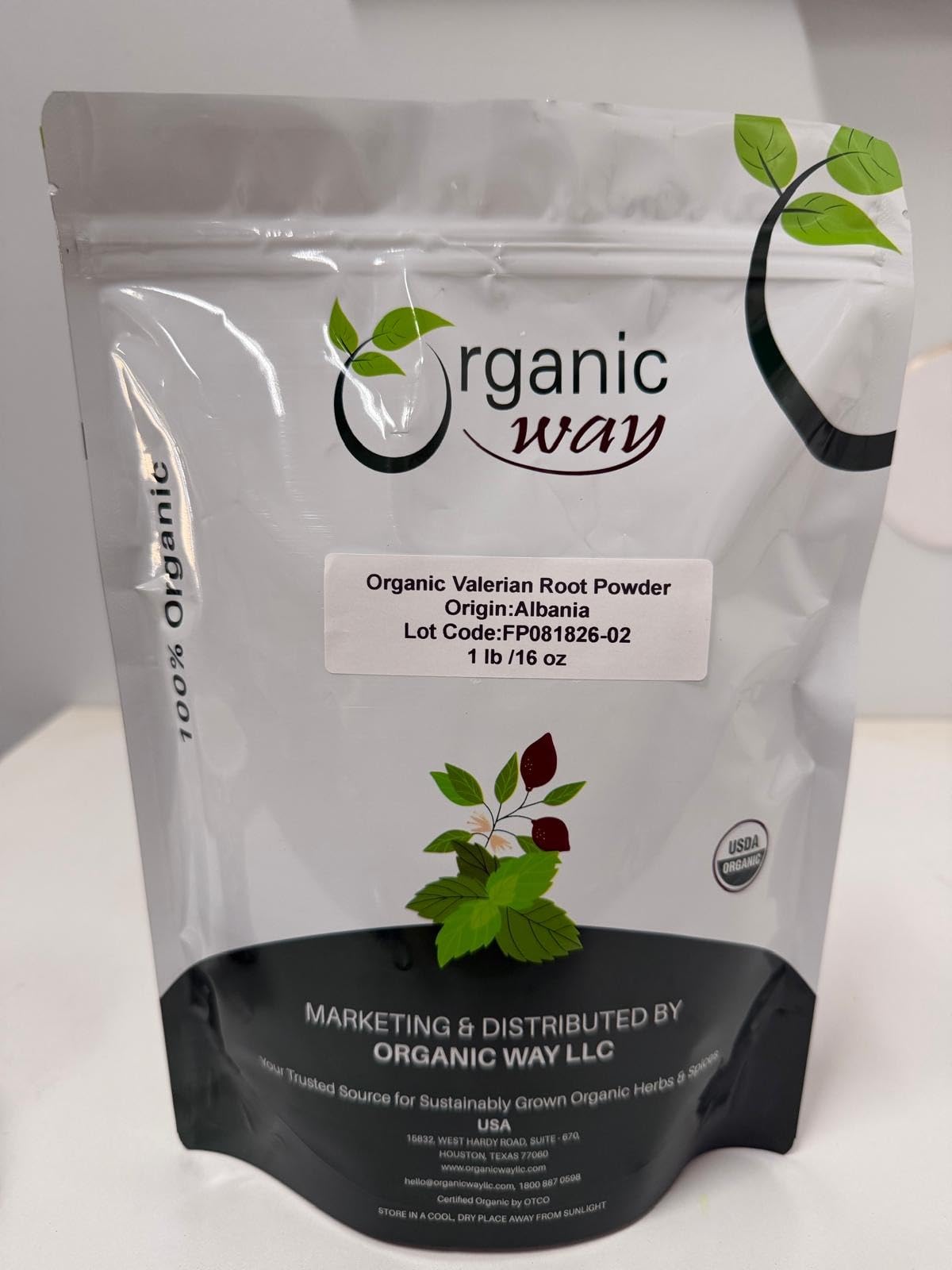 Organic Way valerian root tea benefits