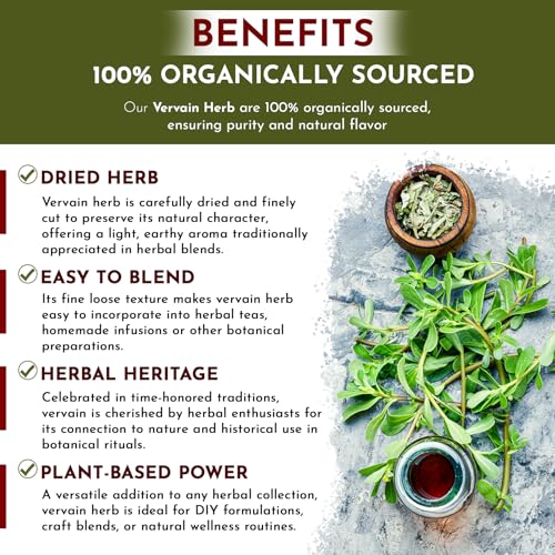 Organic Way Vervain for stress relief