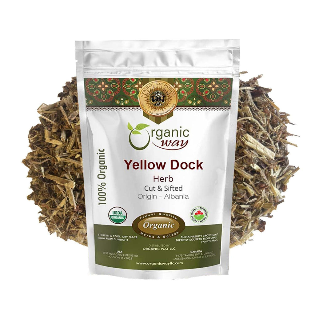 Organic Way yellow dock herbal tea