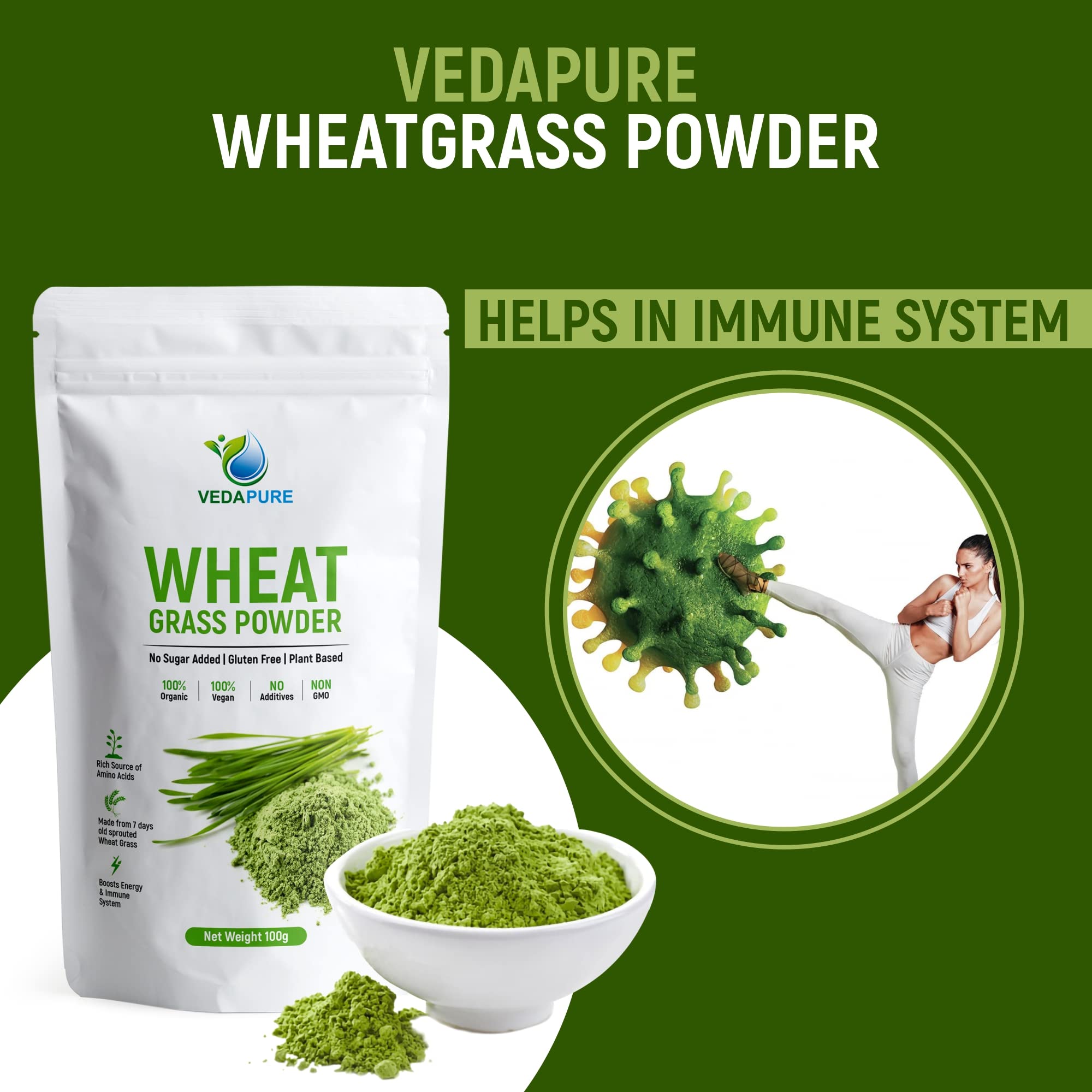 organic wheat grass for daily nutrition