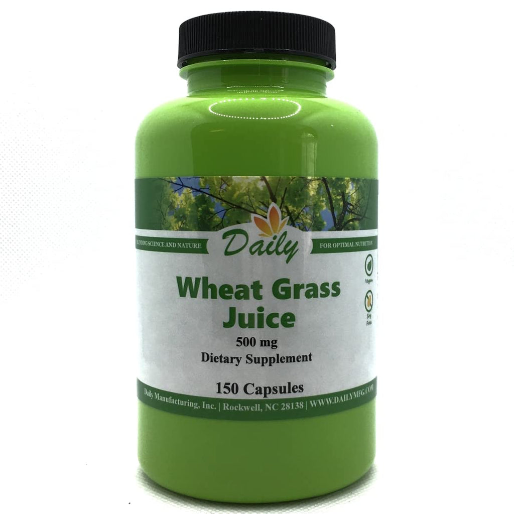 organic wheat grass juice capsules