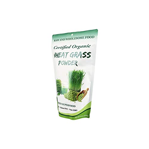 organic wheat grass powder for smoothies