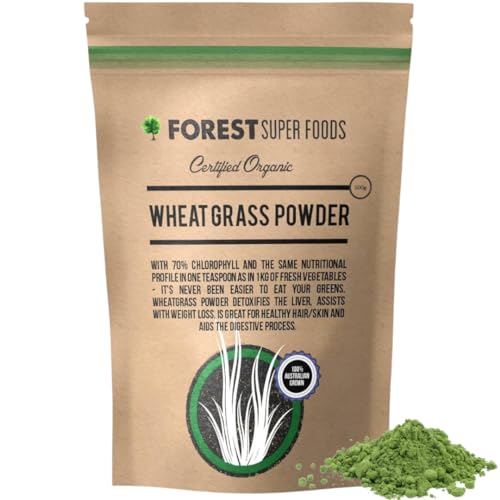 organic wheat grass powder supplement