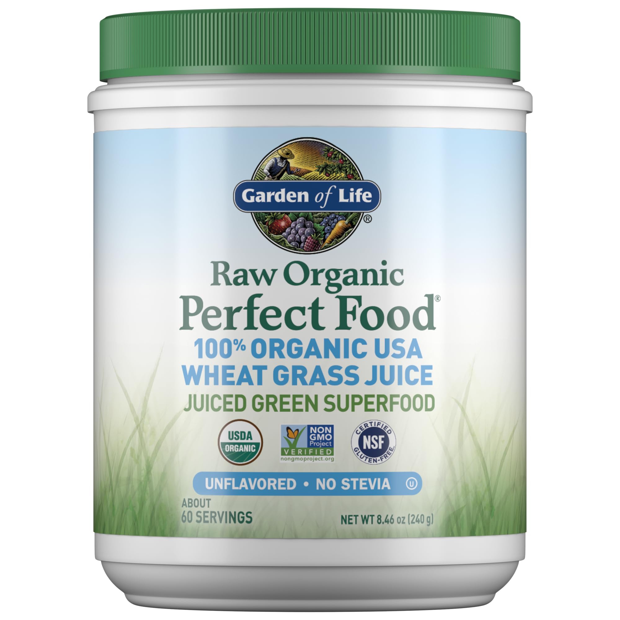 organic wheat grass supplement