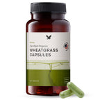 organic wheatgrass capsules for vitality