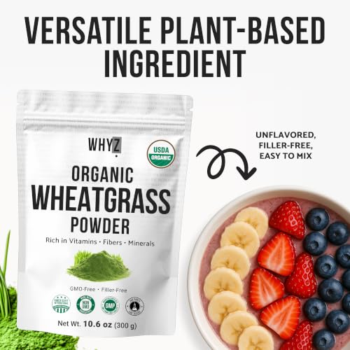 organic wheatgrass for daily nutrition