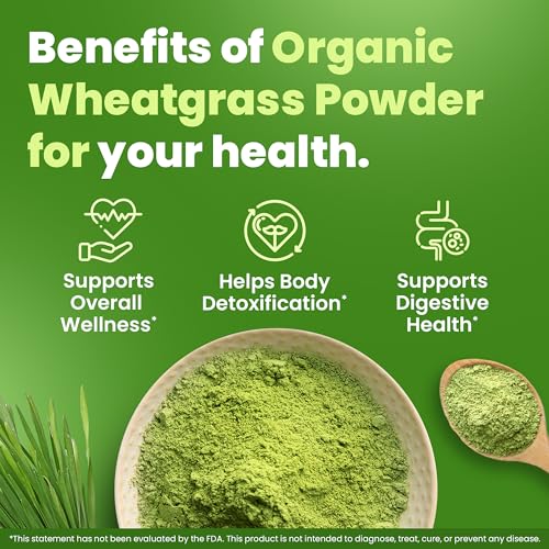 organic wheatgrass for daily wellness