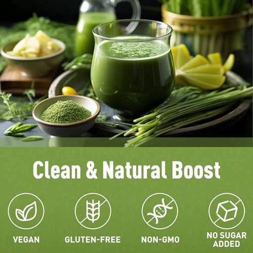Organic wheatgrass for healthy digestion