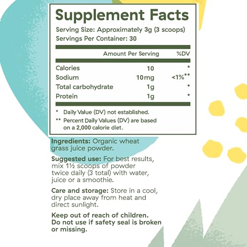 organic wheatgrass juice for health