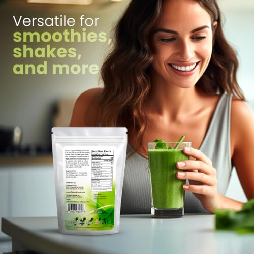 organic wheatgrass powder for baking