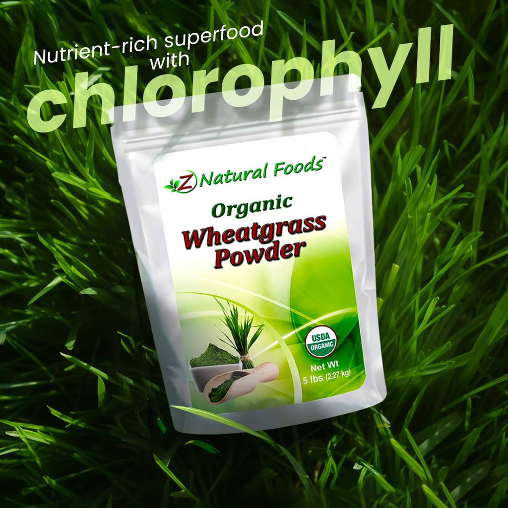 organic wheatgrass powder for detox