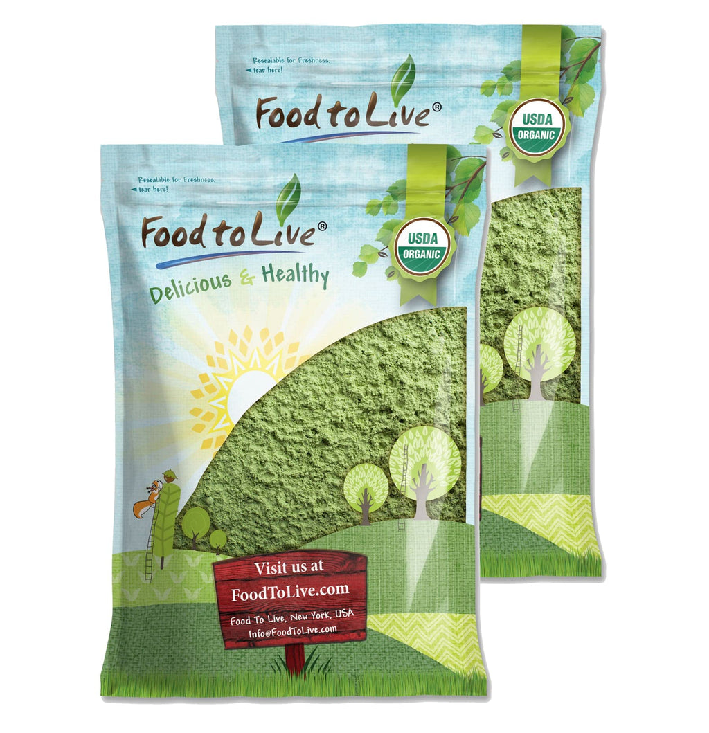 Organic wheatgrass powder for juicing