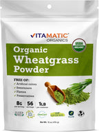 organic wheatgrass powder for smoothies