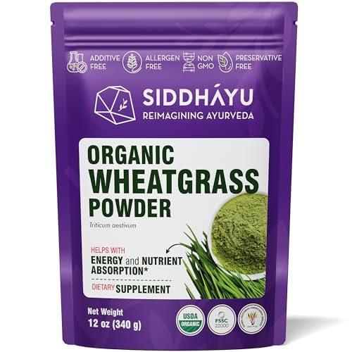 organic wheatgrass powder for smoothies