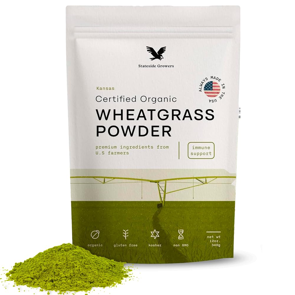 organic wheatgrass powder for smoothies