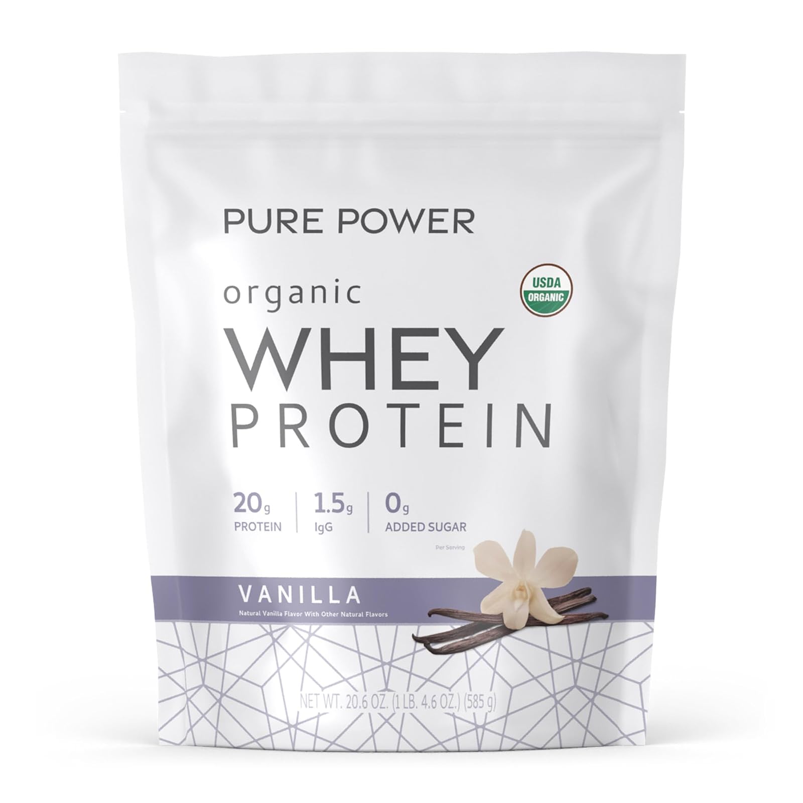 organic whey protein vanilla flavour