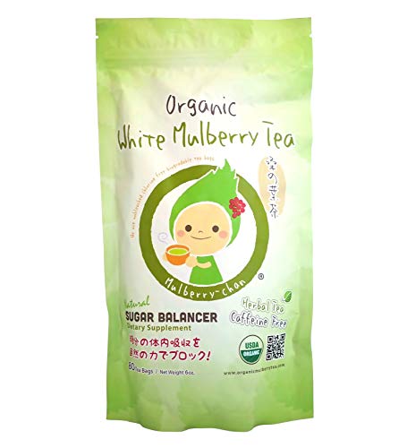 Organic white mulberry tea bags