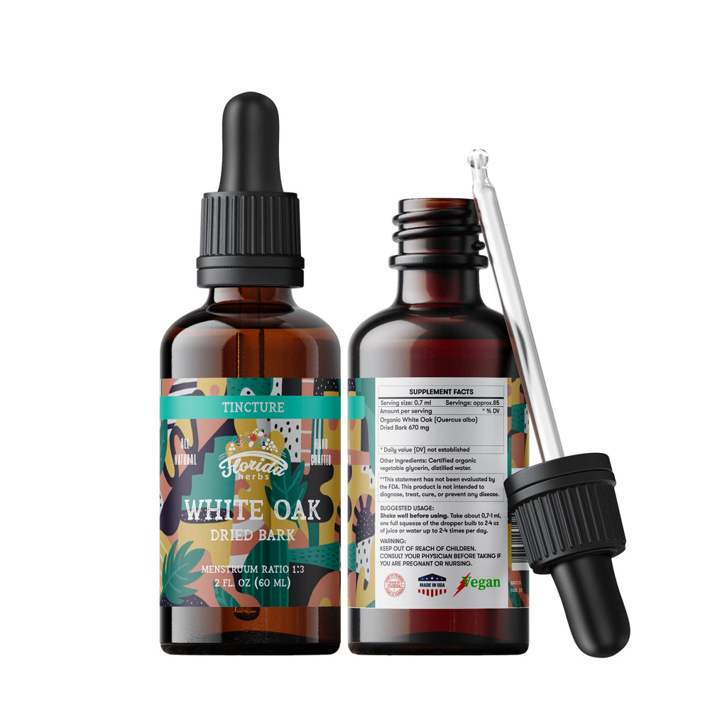 organic white oak tincture benefits