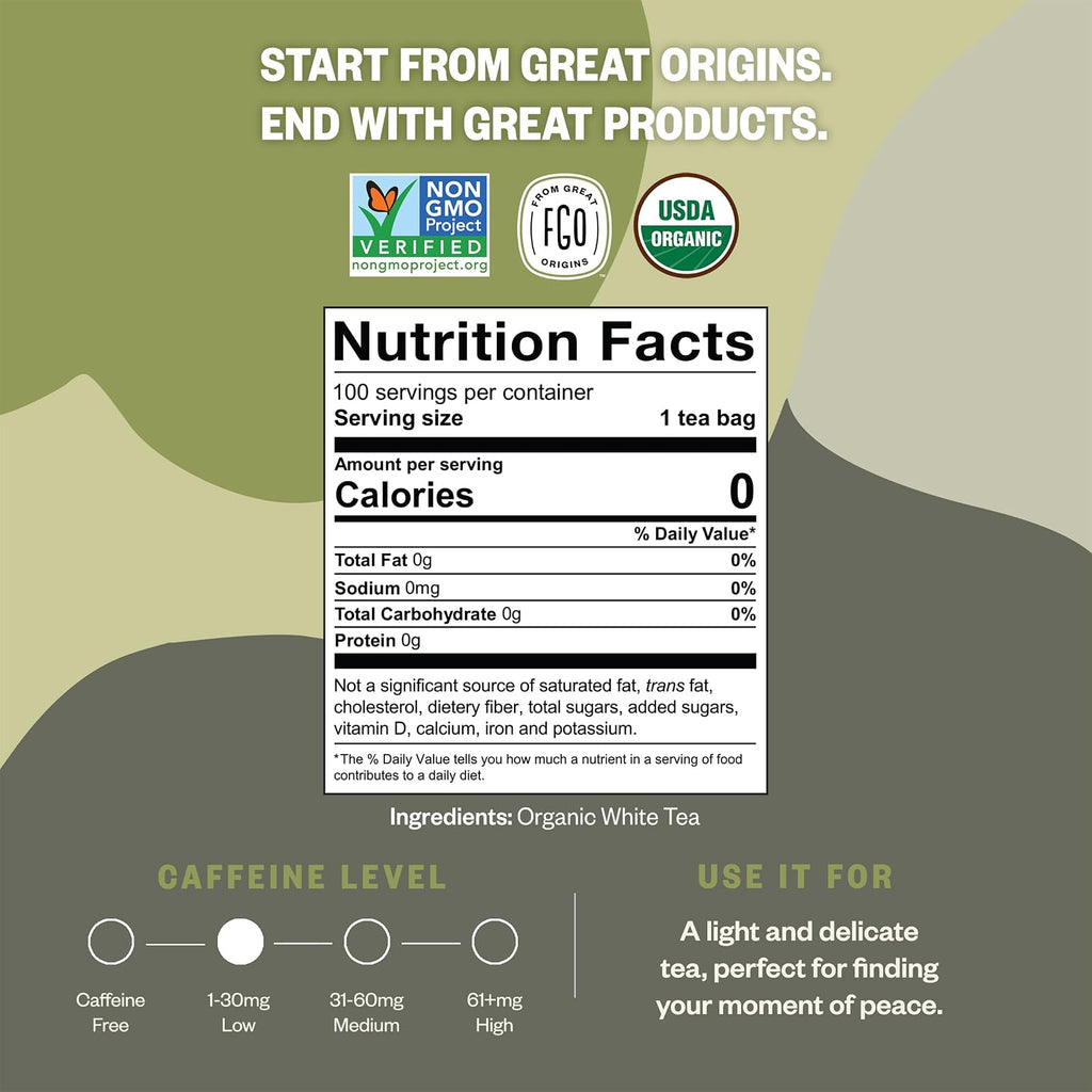 organic white tea for detox