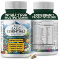 Organic whole food multivitamin tablets