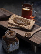 organic wild hawthorn fruit preserve